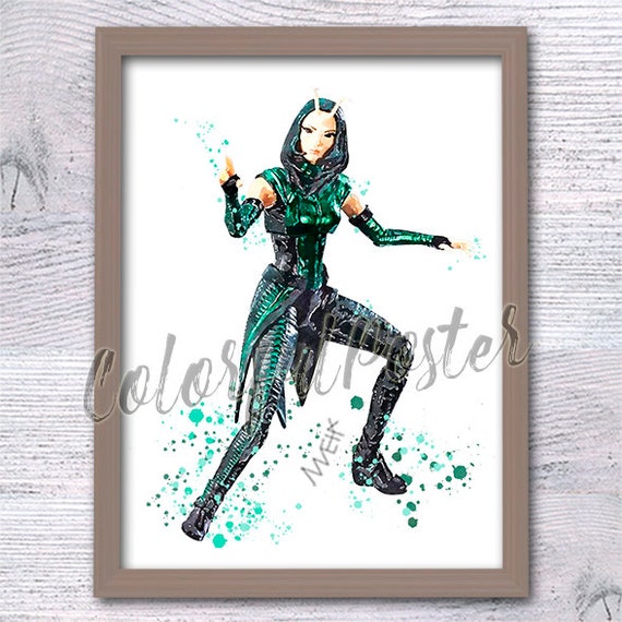 Mantis poster Mantis superhero Avengers print Marvel wall | Etsy
