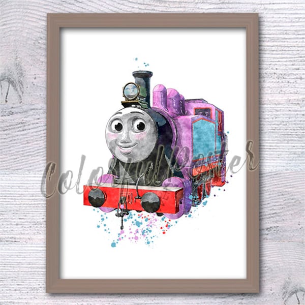 Thomas the Tank Engine Poster - Etsy Australia