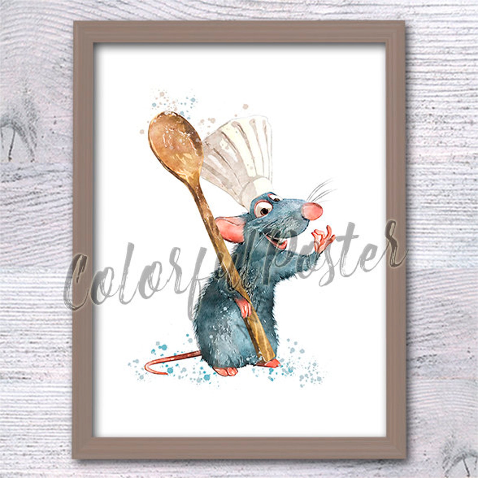 Ratatouille print Ratatouille wall decor Ratatouille poster | Etsy