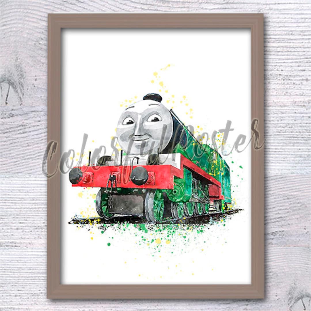 Henry the Green Engine Henry the Train Train Wall Decor Thomas and ...