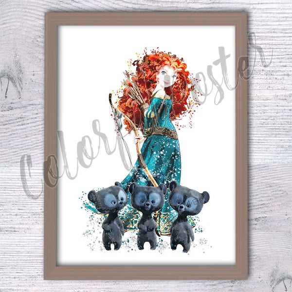 Merida Print - Etsy