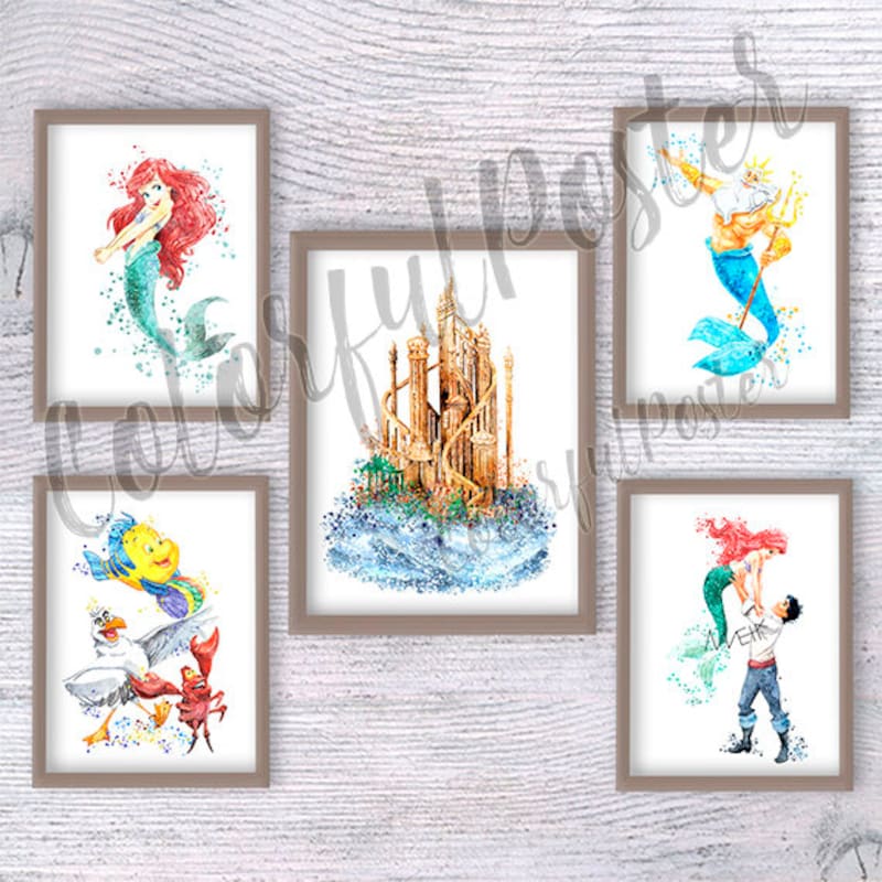 Mermaid Posters - Etsy