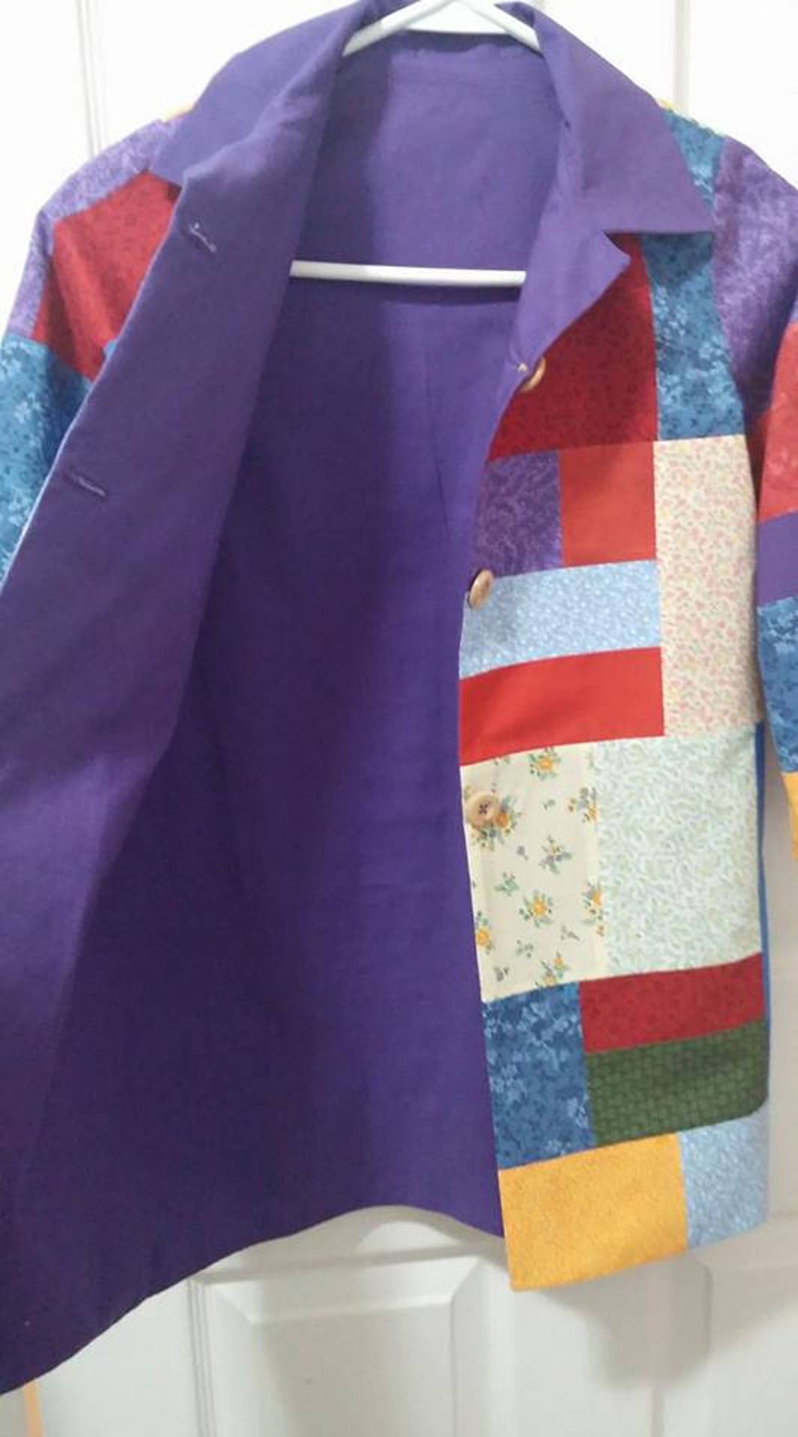 Size M 7/8 NOT IN STOCK. Custom Made. Coats of Many Colors - Etsy