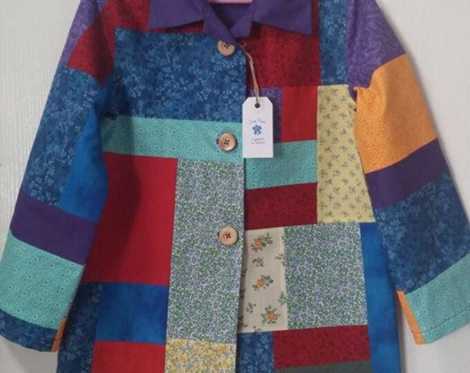Ready to Ship Coat of Many Colors Size 7 Girls Child - Etsy