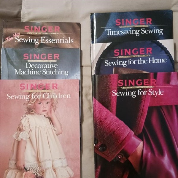 Singer Sewing Books - Etsy