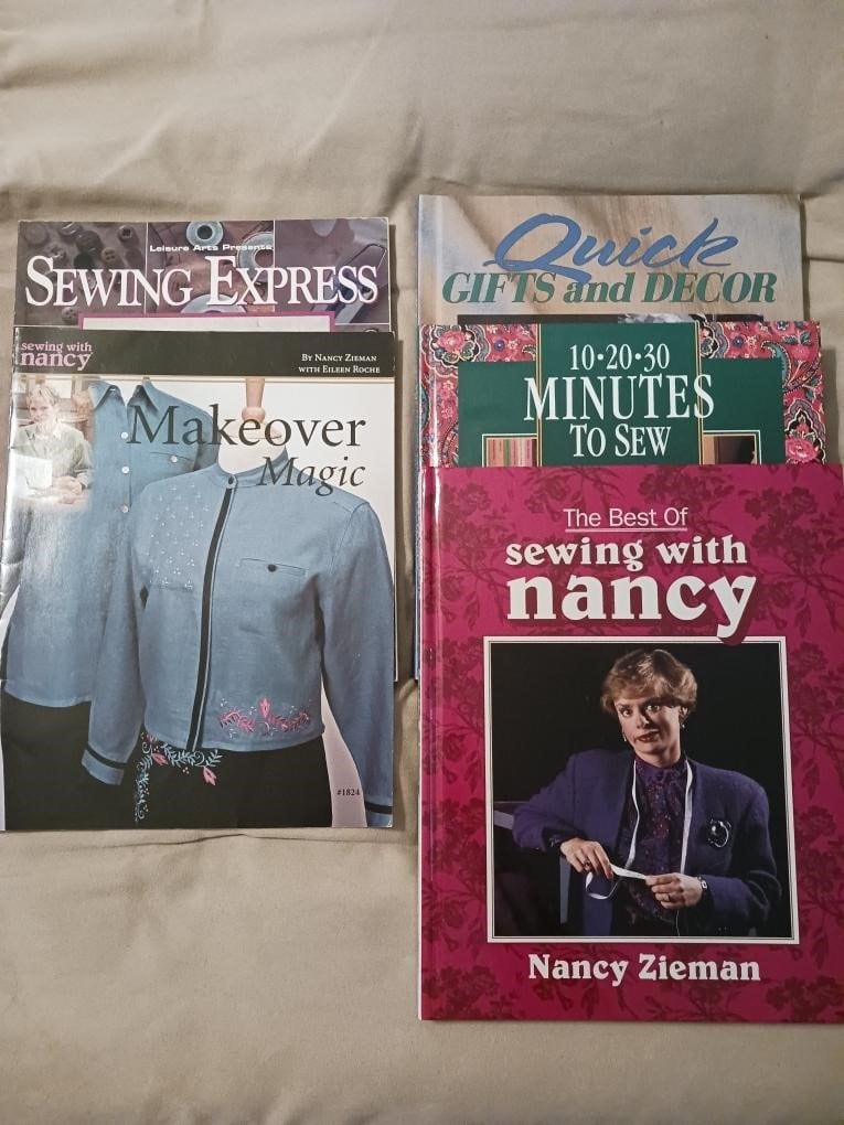 Sewing Books Nancy Zieman sewing With Nancy - Etsy