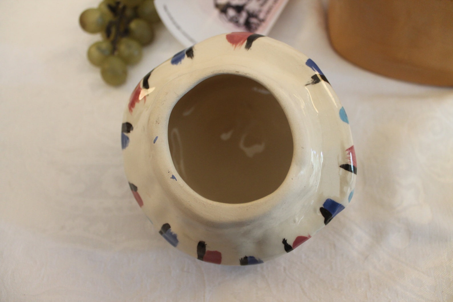 1993 Rick Wisecarver Pottery 10.5" Cookie Jar - Geronimo Chiricahua ...