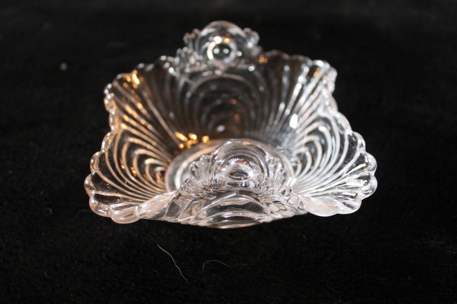 Cambridge Glass Caprice Bon Bon Tray Candy Dish | Etsy