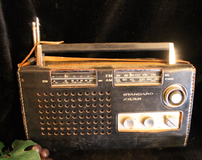 Standard Short Wave Transistor Radio SR-J808FA - Works Great!! - Etsy