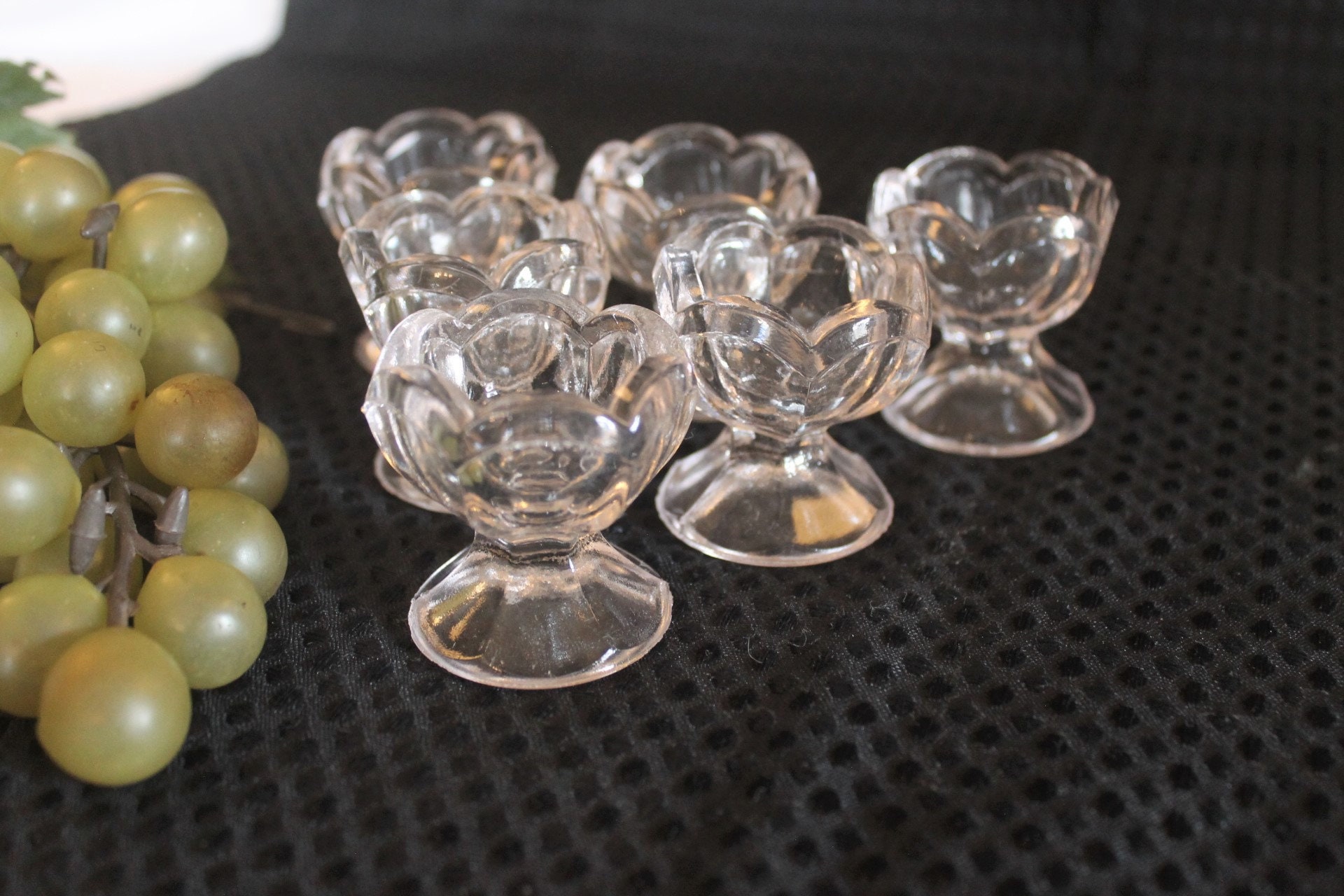 Set of 6 Cambridge Glass Footed Salt Cellars No. 2800 | Etsy
