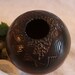 Navajo Dee Neslon Copper Band Pottery Ball Vase - Signed With Paperwork ...