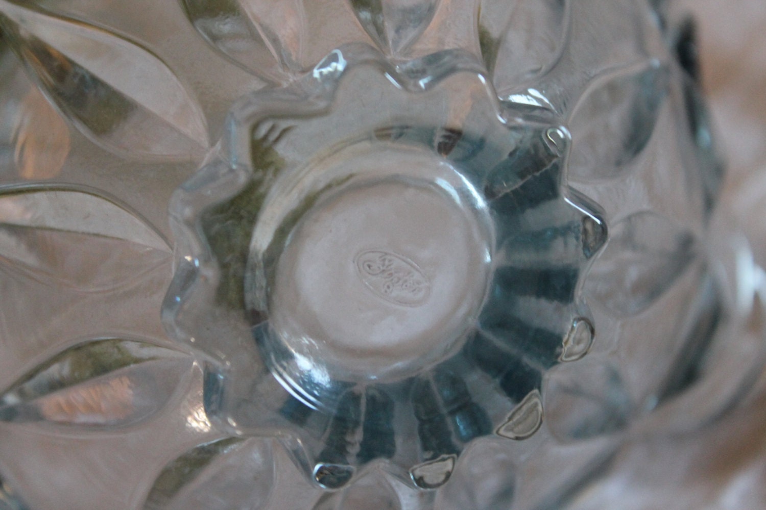 Fenton Art Glass 6.5 Light Blue Ruffled Basket | Etsy