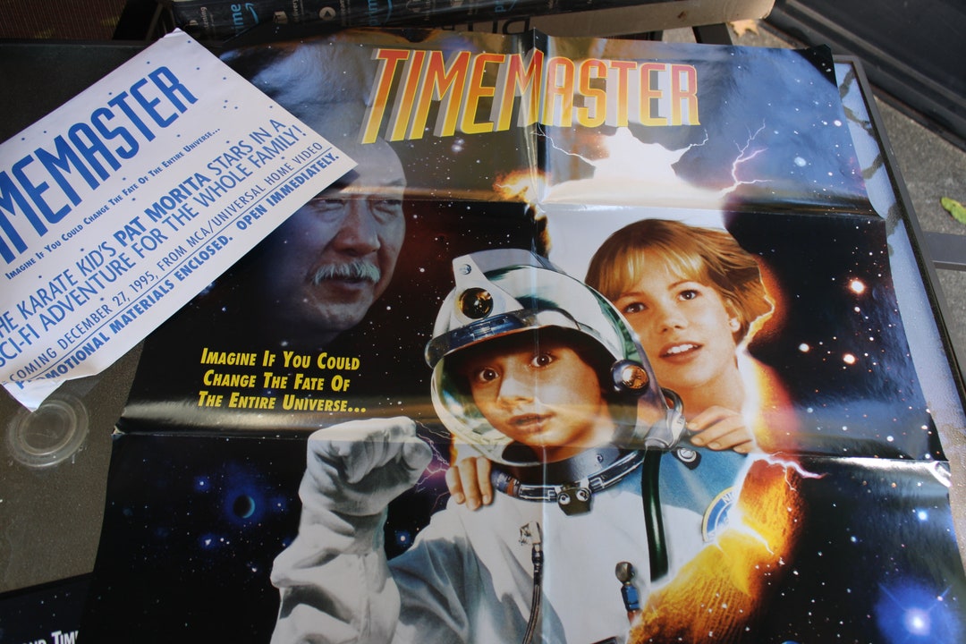 1995 Timemaster Movie Poster and Promotional Home Video Release by ...