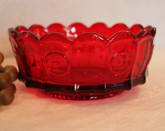 Ruby Colony Glass - Etsy