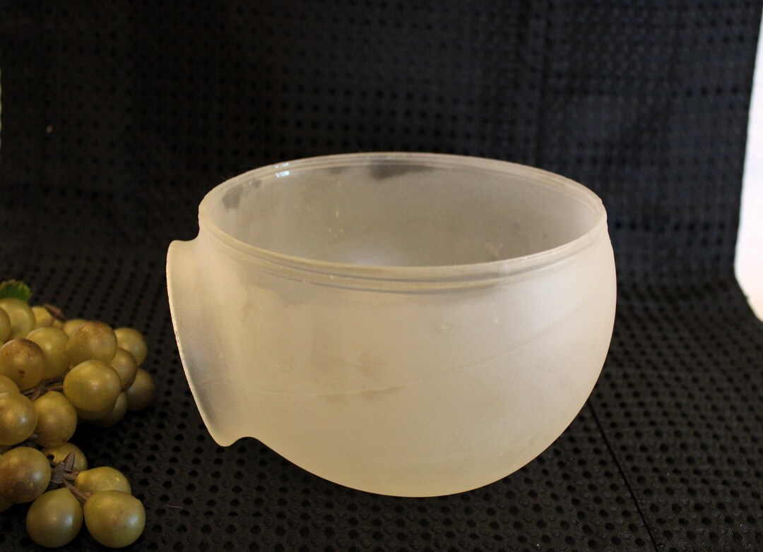 Angle Lamp Frosted Glass Elbow Shade for Oil Lamp in Excellent ...