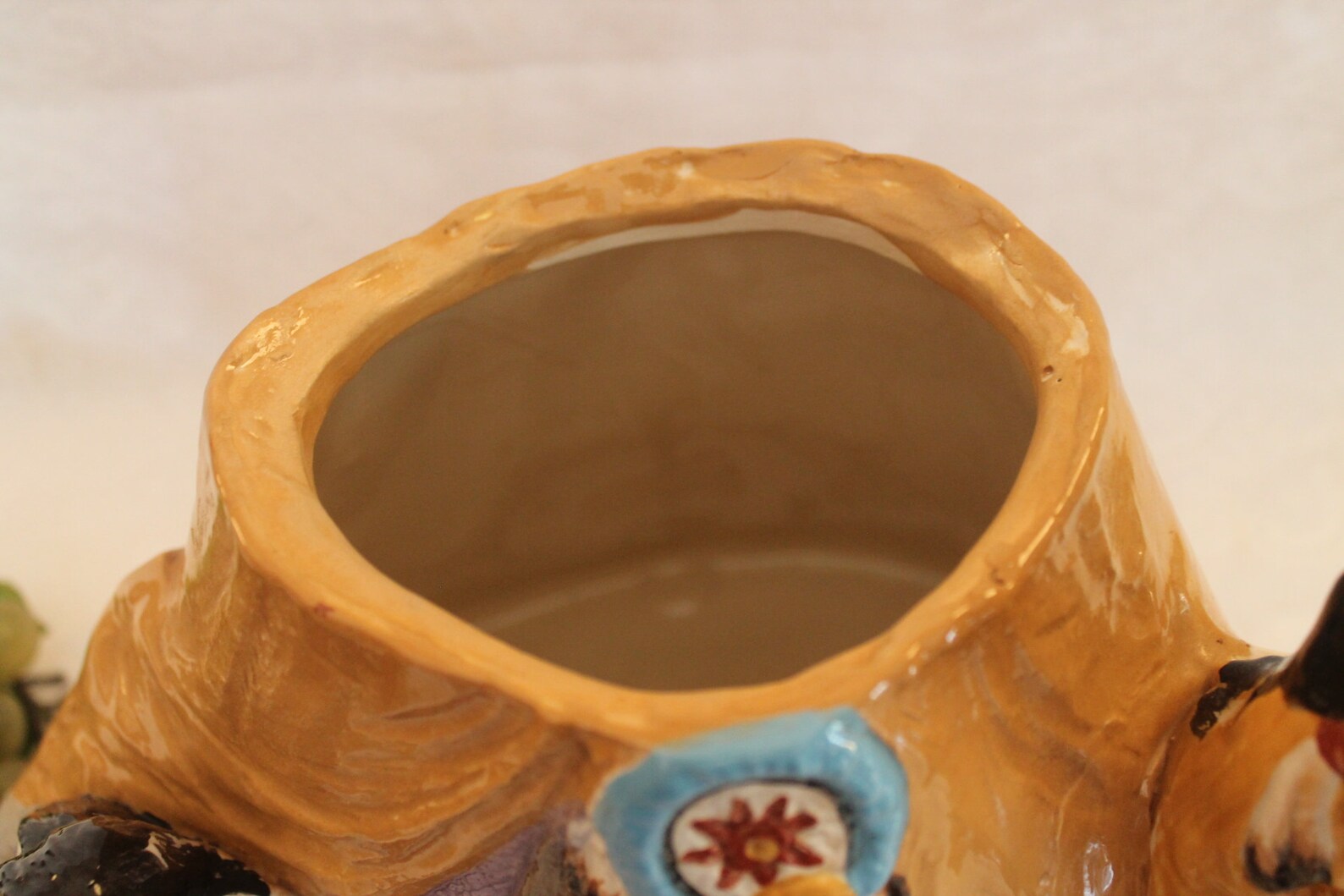 1993 Rick Wisecarver Pottery 12" Cookie Jar - Native American Teepee ...