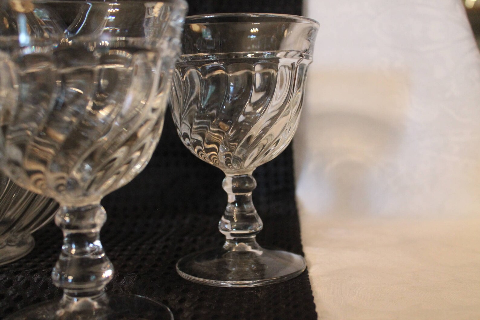 Fostoria Glass Colony Swirl Pattern 2 Quart Water Pitcher and | Etsy