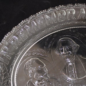 Antique Three Presidents 12.5" Platter - AKA in Remembrance, President ...