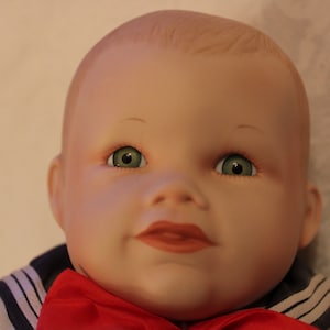 Vintage Yolanda Bello Sailor Porcelain Doll - Matthew, Picture Perfect ...