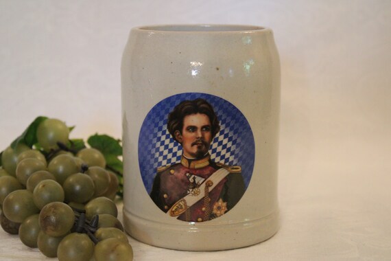 King Ludwig II of Bavaria German Beer Tankard or Stein - Etsy