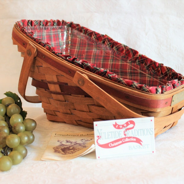 Longaberger Slanted Basket - Etsy
