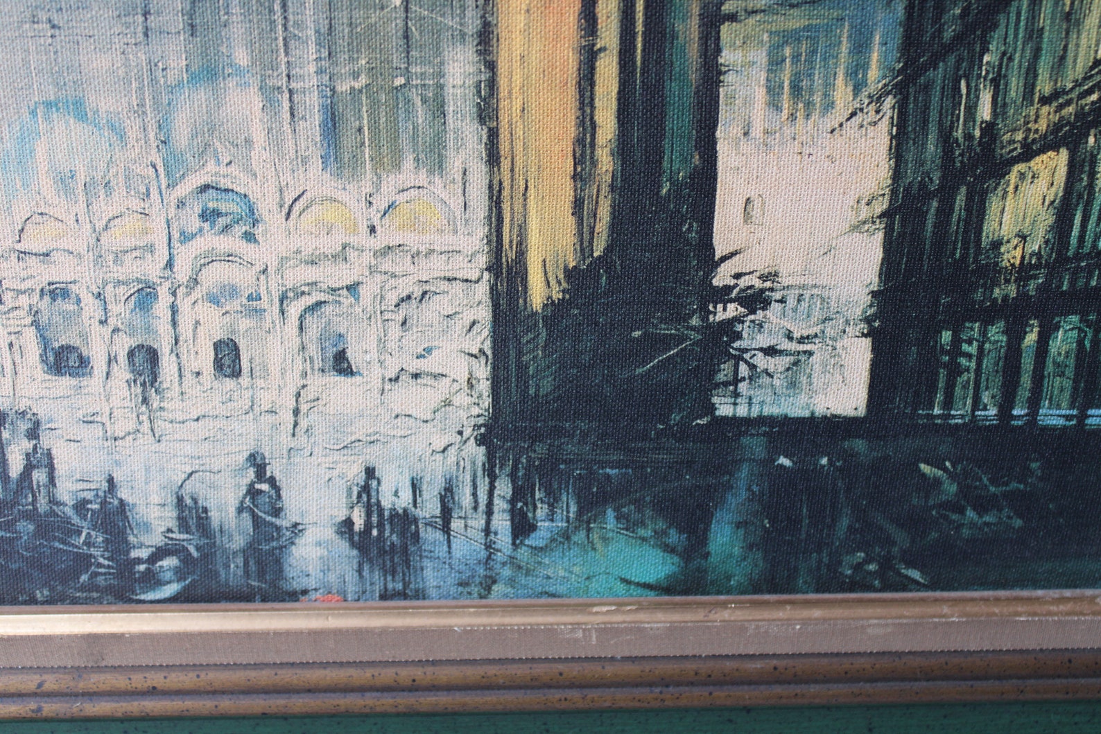 Mid Century Modern Art by Bouvier De Cachard - 64, Piazza San Marco ...