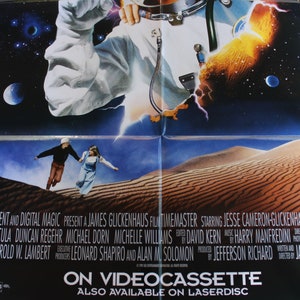 1995 Timemaster Movie Poster and Promotional Home Video Release by ...