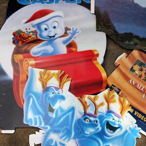 1995 Casper and Land Before Time III Double Promotion Movie Standees ...