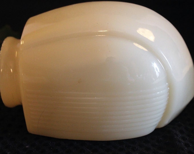 Rare Vintage Gooseneck Lamp Art Deco Replacement Shade - Custard Glass ...