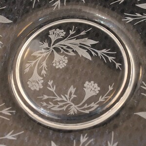 Fostoria Glass Crystal 11" Large Lily Pond Float Bowl - Century Pattern ...