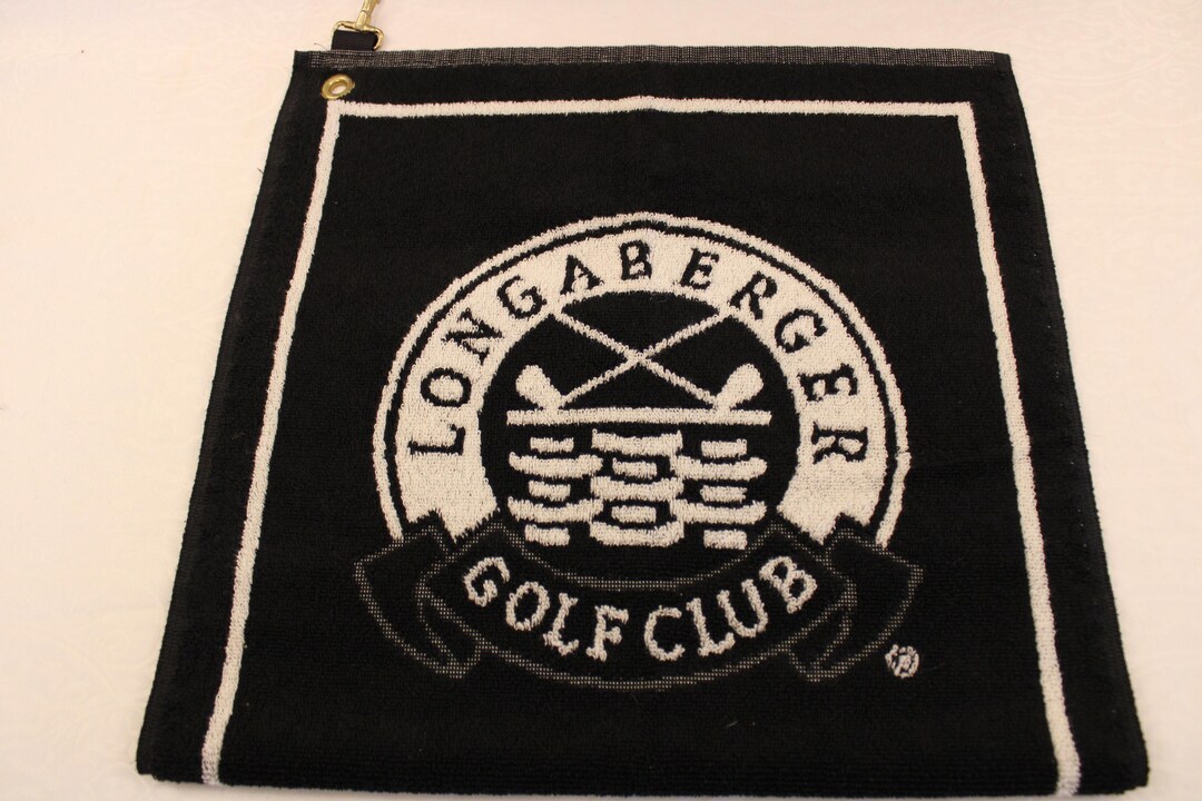 Longaberger 2001 Golf Club Golfing Towel With Clip From Longaberger ...