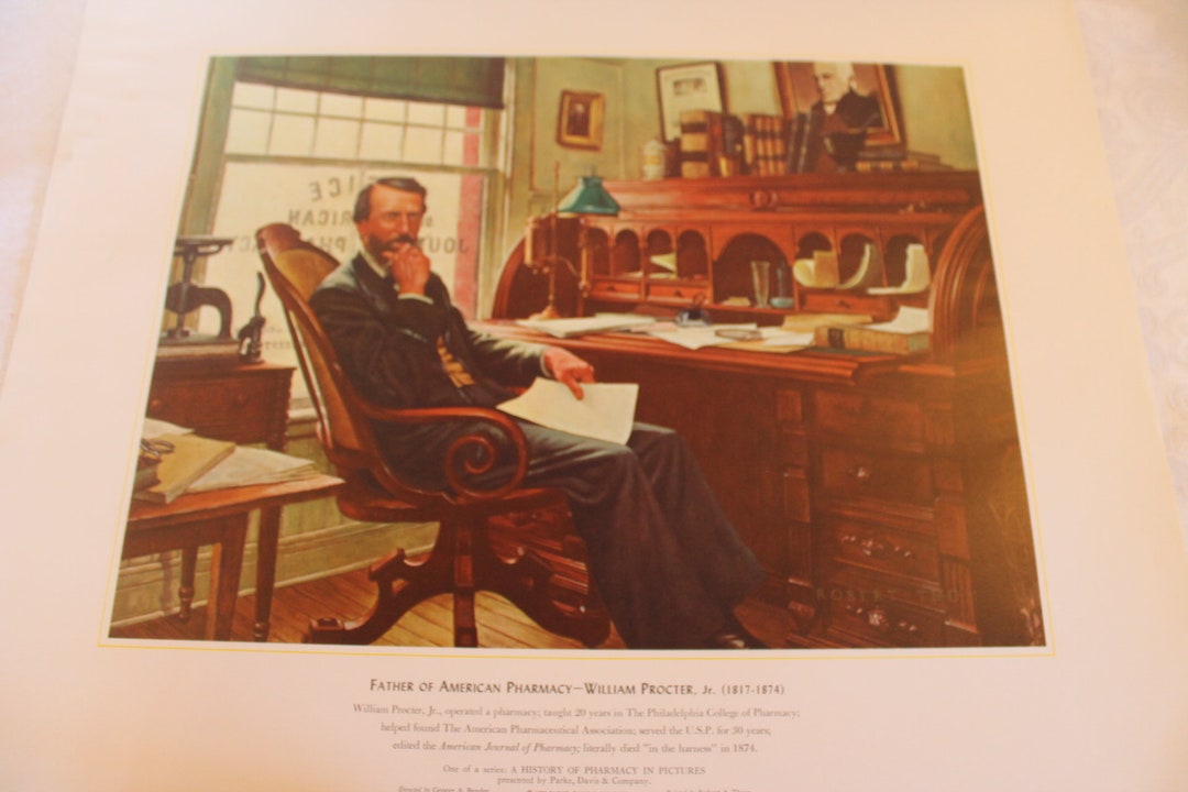 1956 A History of Pharmacy in Pictures: Father of American Pharmacy ...