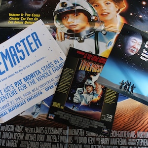 1995 Timemaster Movie Poster and Promotional Home Video Release by Universal Studios 26.5 by 40 ...