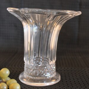 EAPG Antique Bryce Higbee Glass Sweet Pea Flared Vase - Gala, Hawaiian ...