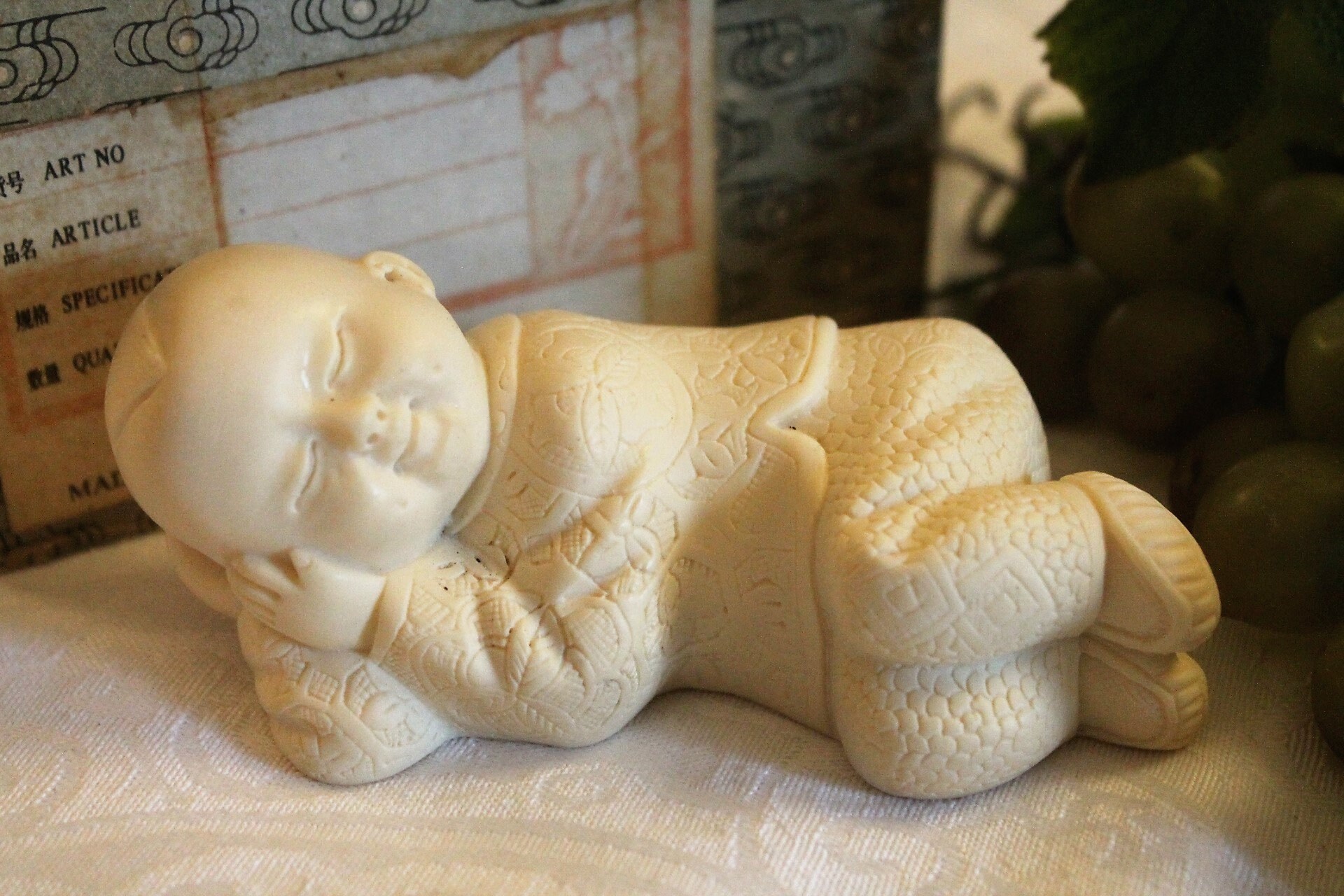 Vintage Celluloid Chinese Baby Figurine made in The | Etsy