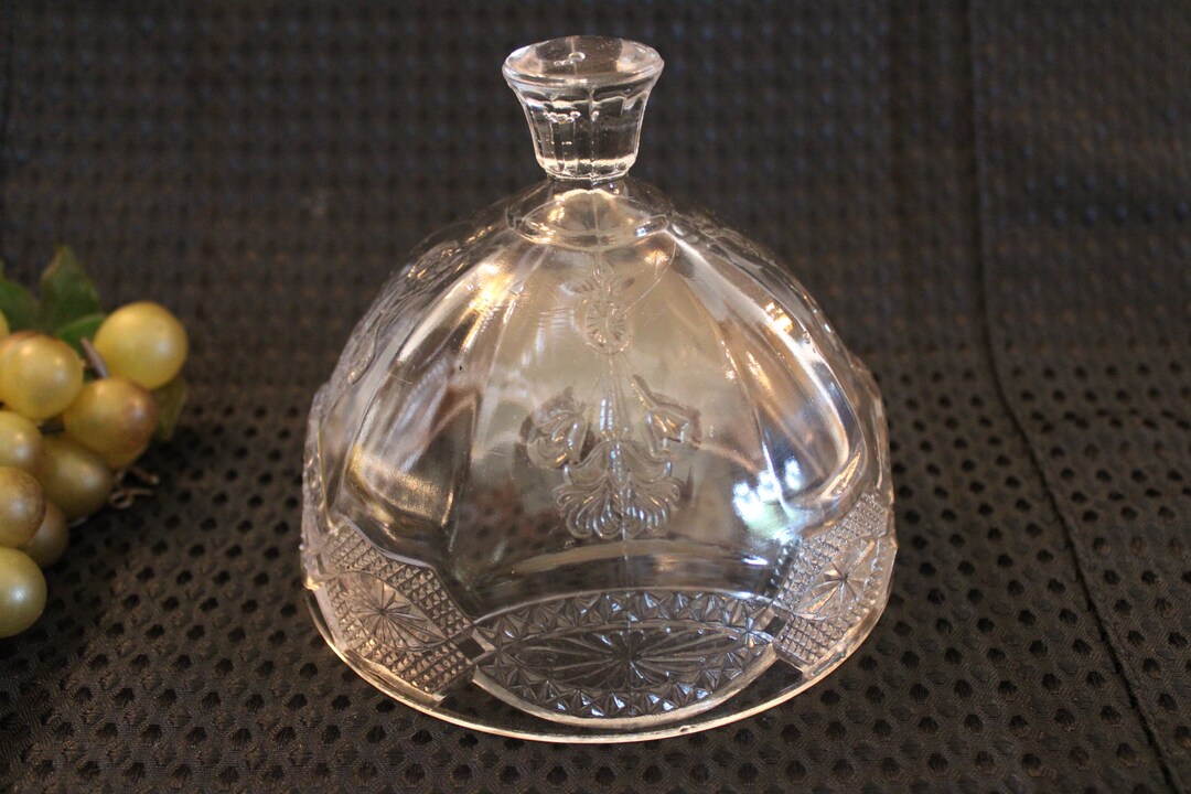 EAPG Jenkins Glass Butter Dome Lid Only - Replacement Lid, No 514 ...