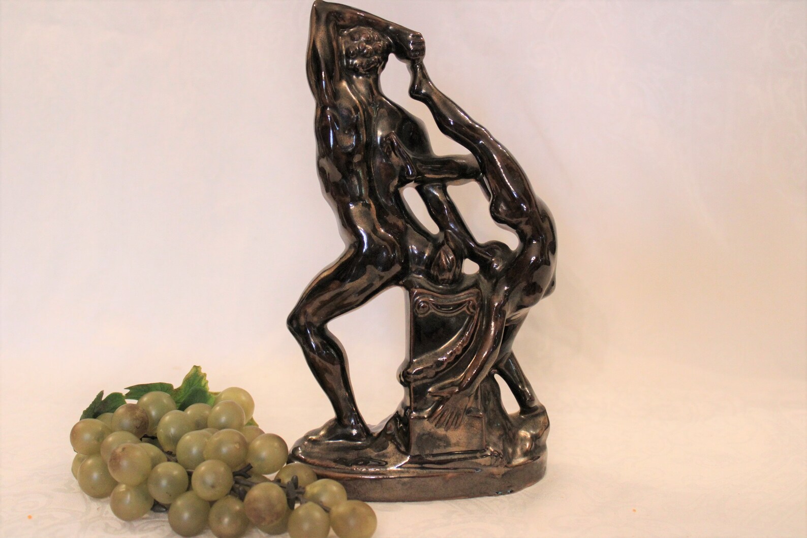 1974 Greek God Hercules Throwing Lichas Gare Ceramic - Etsy