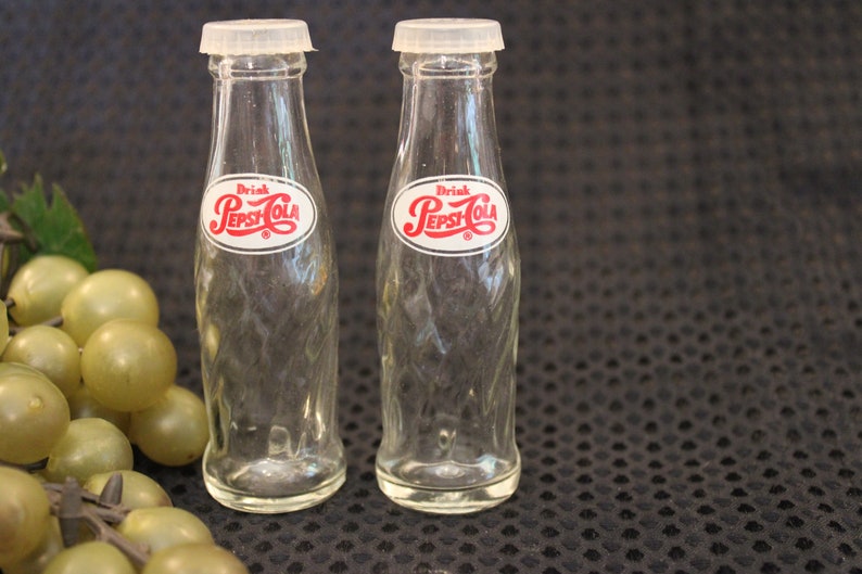 Vintage Pepsi Cola Pop Bottle Salt and Pepper Shakers - Etsy