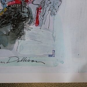 Ken Dallison 2000 Lemans Corvette C5R Poster With Fellows, Kneifel ...