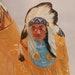 1993 Rick Wisecarver Pottery 12" Cookie Jar - Native American Teepee ...