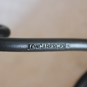 Longaberger Wrought Iron Rectangular Pedestal Stand for Platter or ...