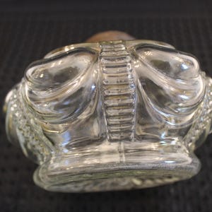 Antique EAPG Clear Glass Finger Kerosene or Oil Lamp Base - Coolidge ...