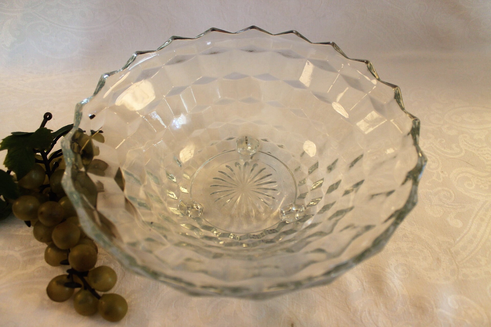 Indiana Glass Company Whitehall Pattern 10 Centerpiece | Etsy