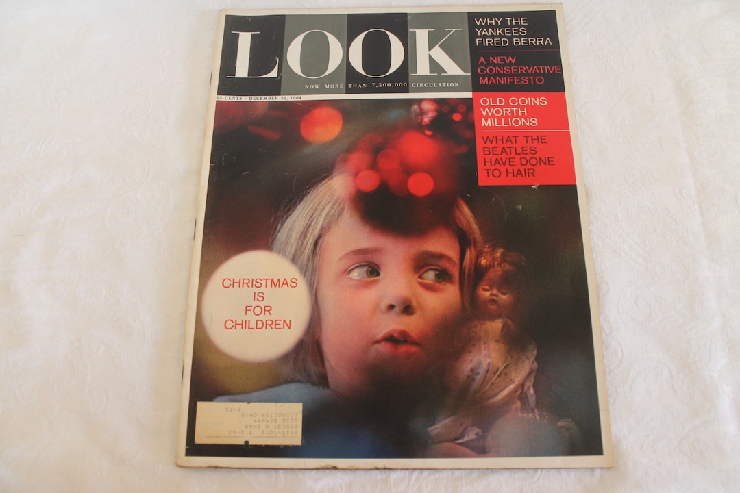 LOOK Magazine December 29, 1964 - Christmas is for Children, Why the ...