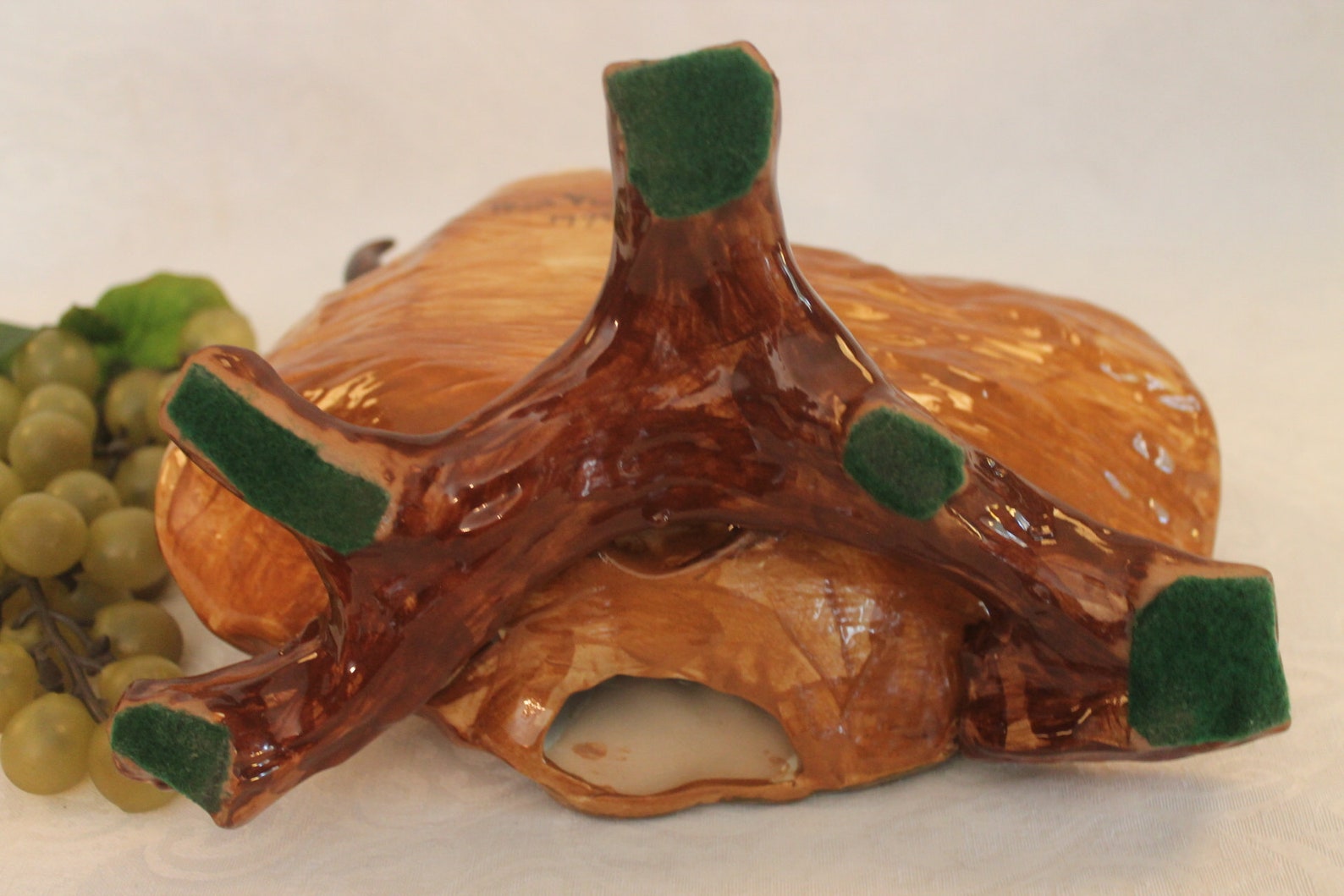 1995 Rick Wisecarver Pottery OOAK White Buffalo Sculpture - Native ...