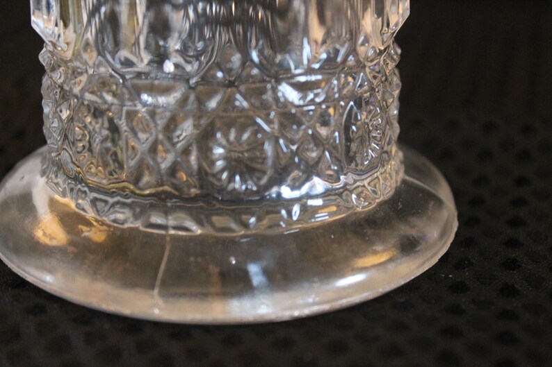 EAPG Antique Bryce Higbee Glass Sweet Pea Flared Vase - Gala, Hawaiian ...