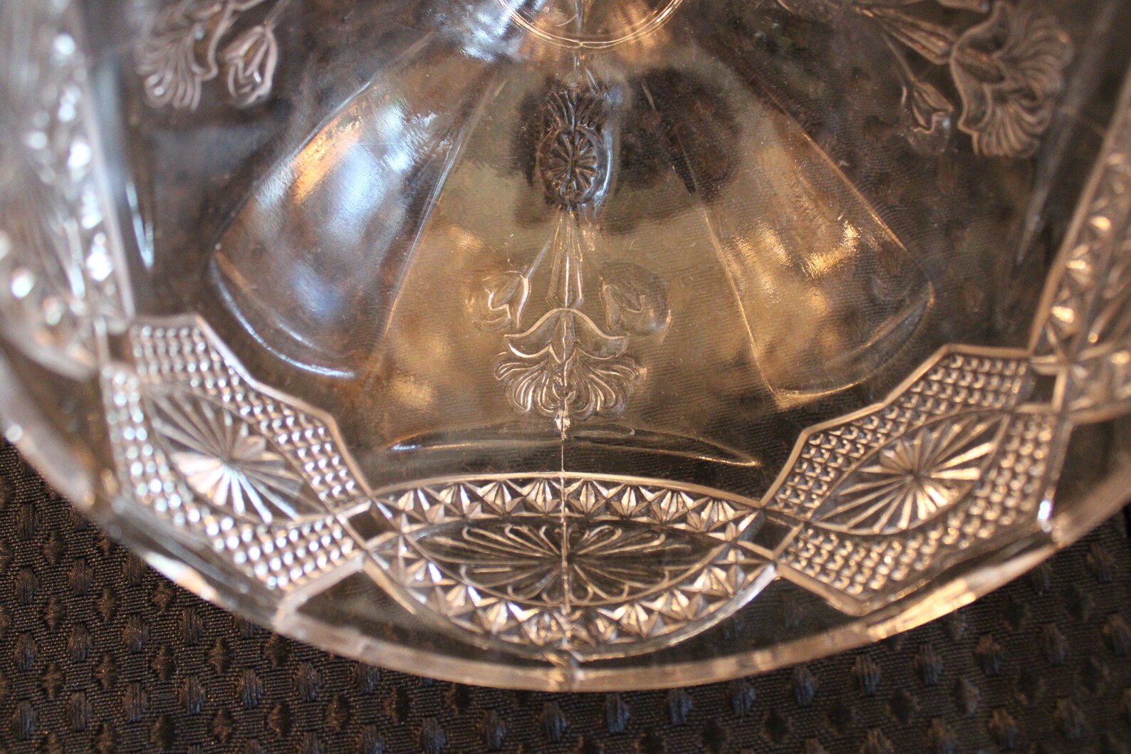 EAPG Jenkins Glass Butter Dome Lid Only - Replacement Lid, No 514 ...