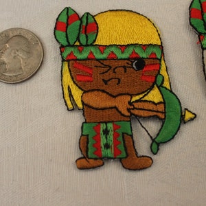 Set of 6 Vintage Native American Indian Iron-on Child's Clothing ...