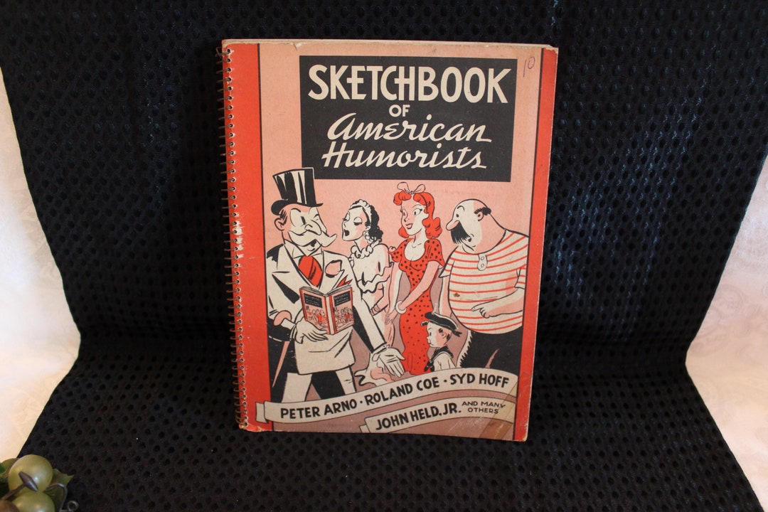 Rare 1938 Sketchbook of American Humorists by Peter Arno, Roland Coe ...