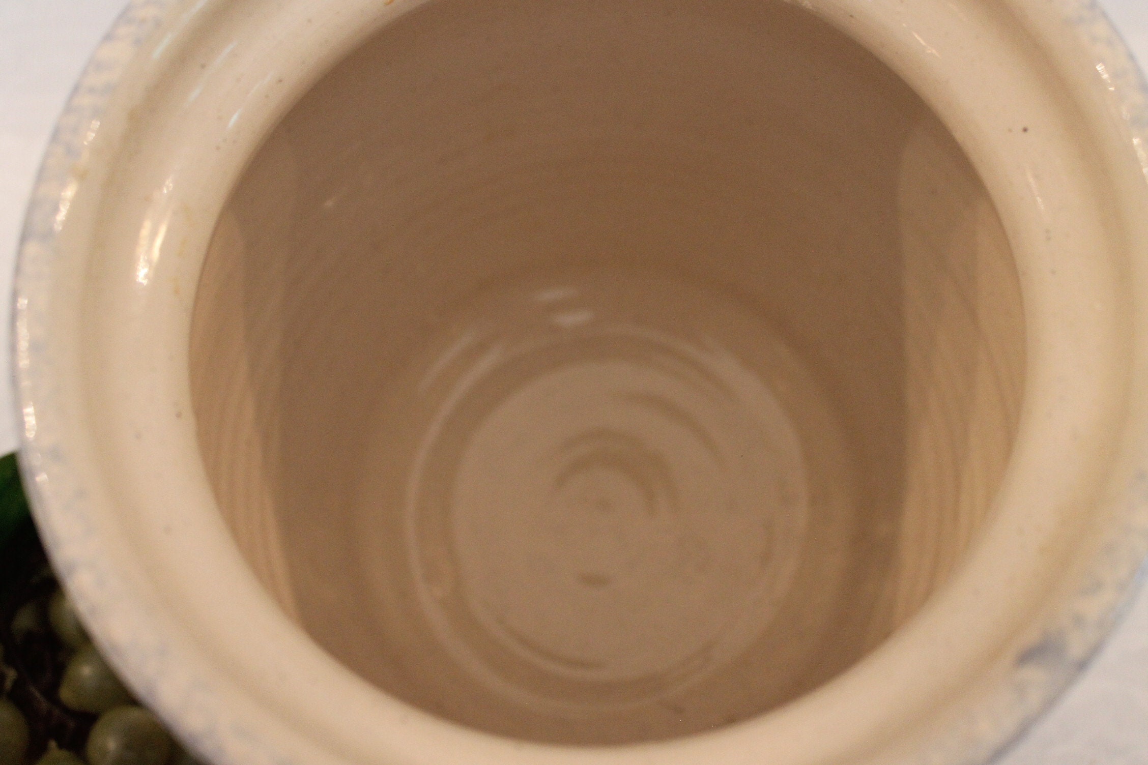 1993 Three Rivers Pottery of Coshocton, Ohio 8" Crock or Canister With ...